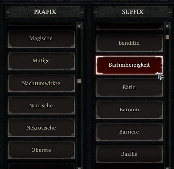 Typo in german translation - PC Bug Report - Diablo IV Forums Typo in german translation - PC Bug Report - Diablo IV Forums